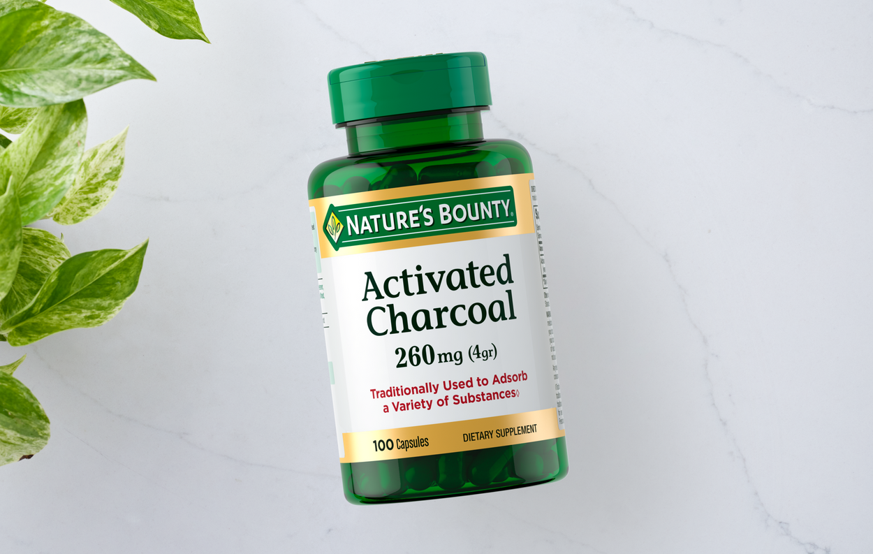 Activated Charcoal Supplements for Detox – Nature's Bounty