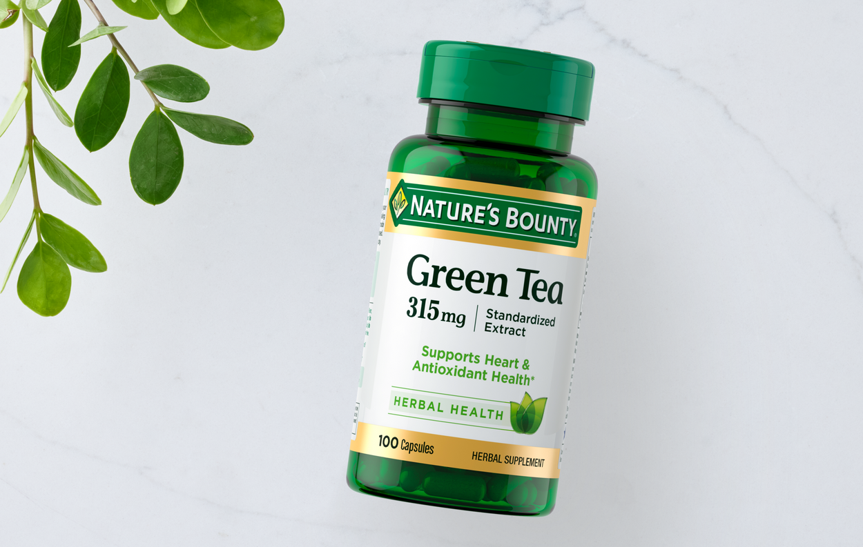 Green Tea Extract Supplements – Nature's Bounty