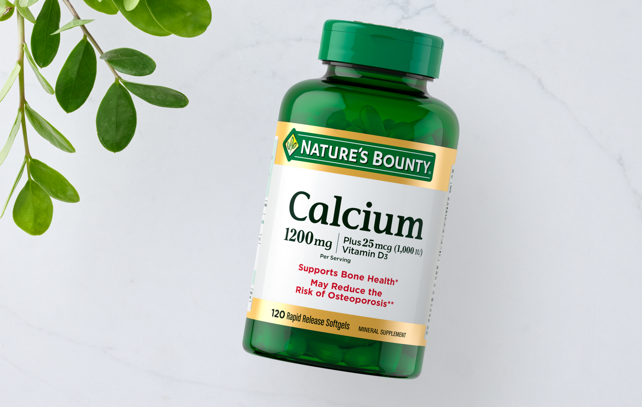 Calcium Supplements for Bone Health – Nature's Bounty