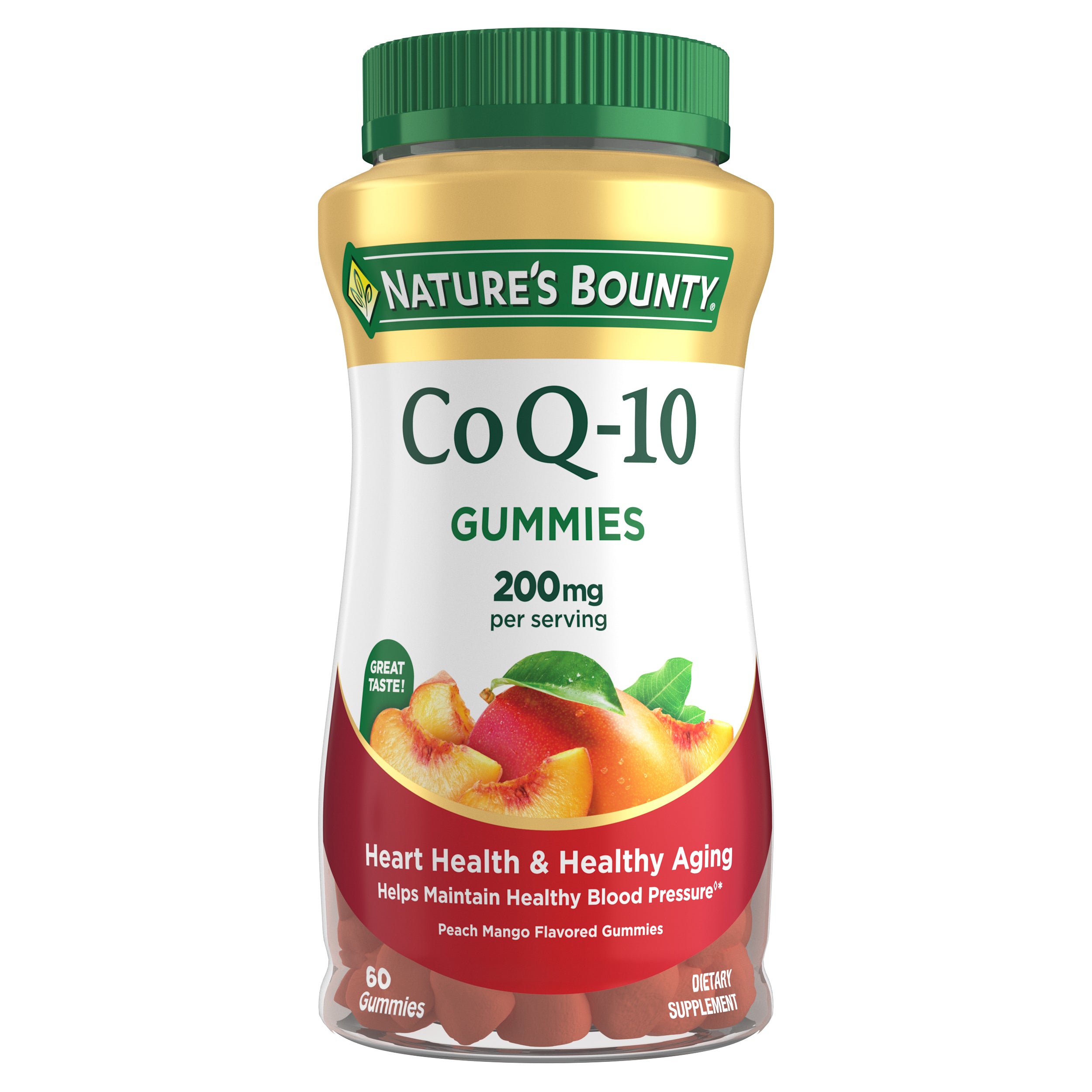 Co Q-10 200 mg Gummies for Heart Health – Nature's Bounty