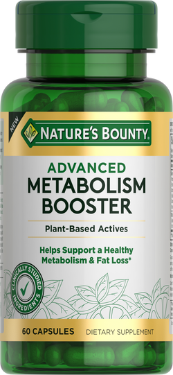 Advanced Metabolism Booster Supplement | Nature's Bounty