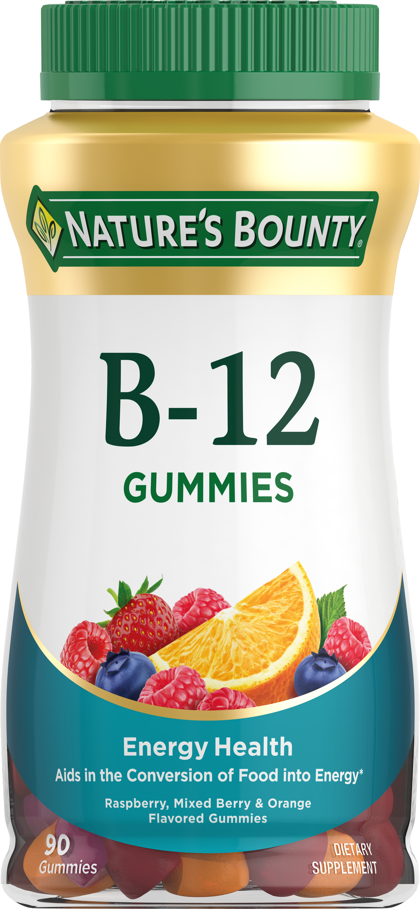 Vitamin B-12 Gummies for Energy Support – Nature's Bounty