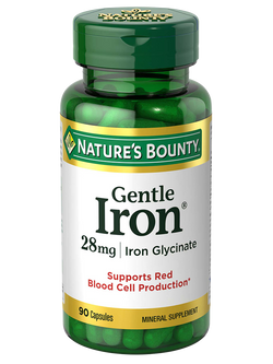 Gentle Iron Capsules for Blood Health – Nature's Bounty