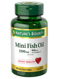 Mini Fish Oil Coated Softgels – Nature's Bounty