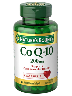 Co Q-10 - 200mg - 80 Softgels – Nature's Bounty
