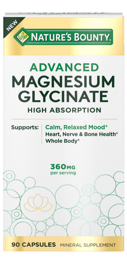 Advanced Magnesium Glycinate – Nature's Bounty